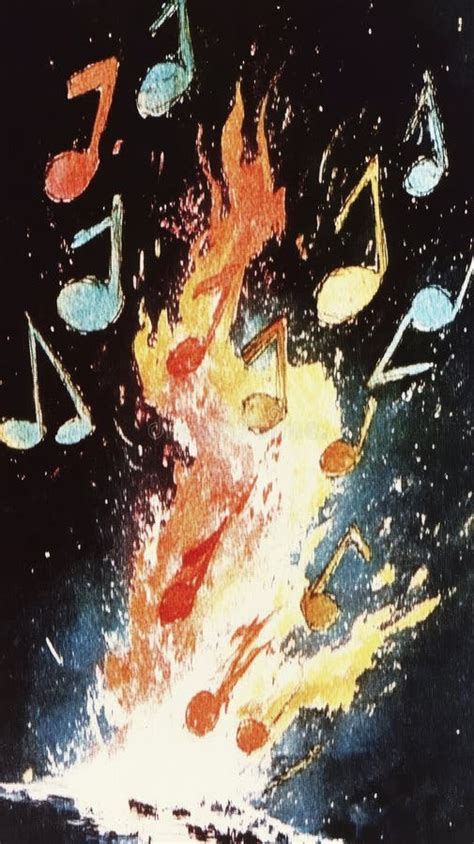 Explosive Symphony Of Colorful Musical Notes Artwork Stock Illustration Illustration Of