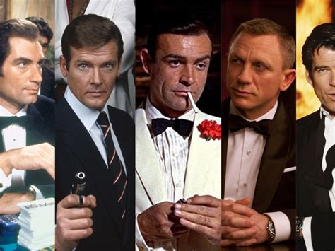 James Bond Actors In Order By Year 60 Photos Moonagedaydreamfilm