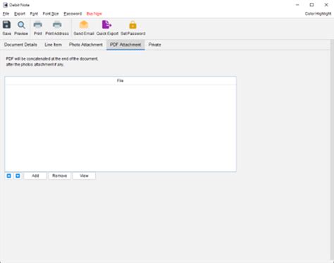 Debit Note EasyBilling Help Center
