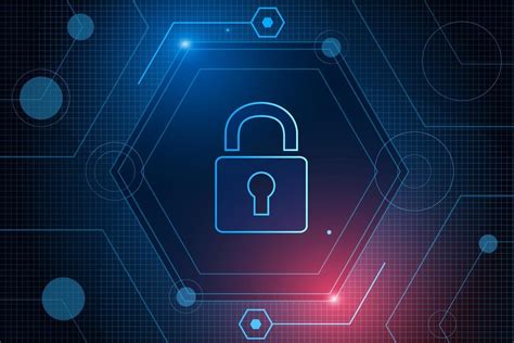 Cyber Security Technology Concept Shield With Keyhole Icon 3344937