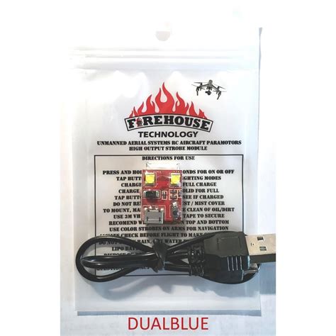 Firehouse Technology Dual Strobe Strobing Technology Dji Inspire