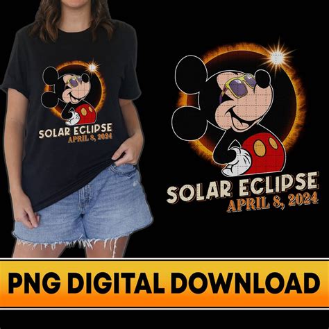 Mickey Total Solar Eclipse Png Mickey Solar Eclipse Png Totality Png