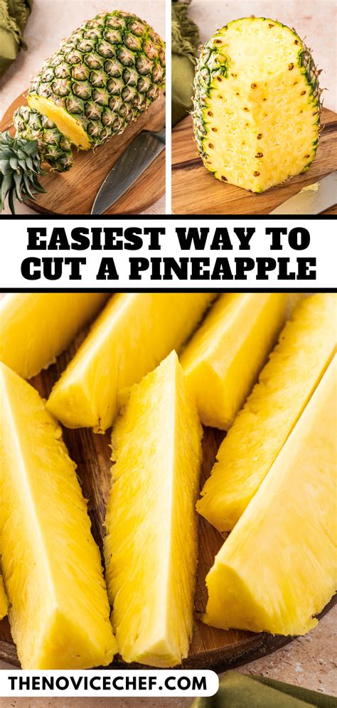 How To Cut A Pineapple Spears Slices Or Rings Creative Ways To