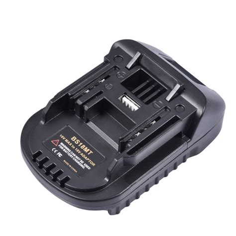 BS18MT Batterij Adapter Met Usb Poort Opladen 3 Ee Grandado