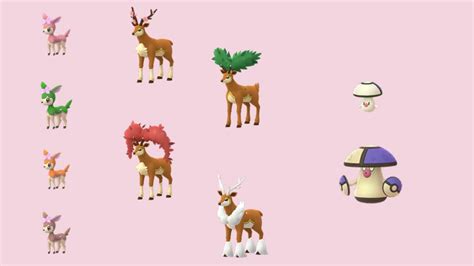 Blue Deerling Pokemon