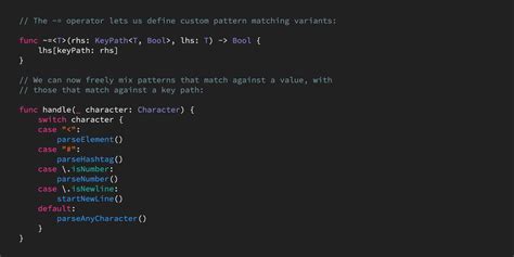 Using Key Paths In Switch Statements Swift By Sundell