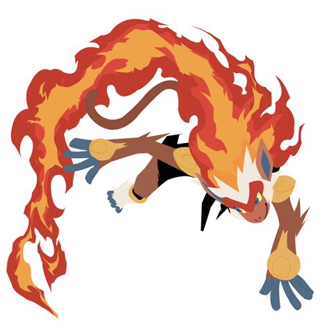 Infernape Artwork Image Graphic Png Image
