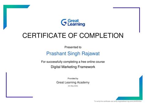 Prashant Singh Rajawat On Linkedin Greatlearningacademy Greatlearning Glacertificate