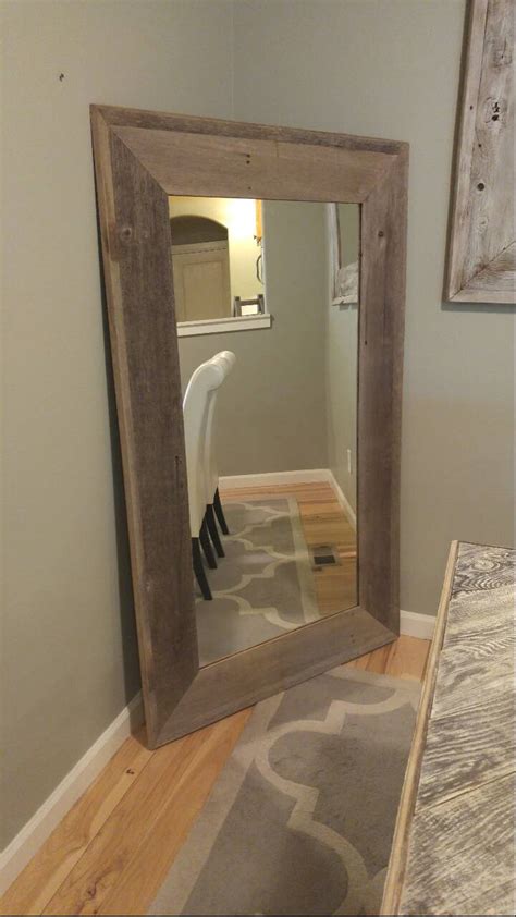 Reclaimed Wood Mirror Rustic Home Decor Mirror Reclaimed