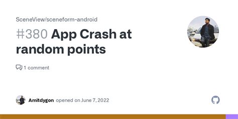 App Crash At Random Points Issue 380 SceneView Sceneform Android