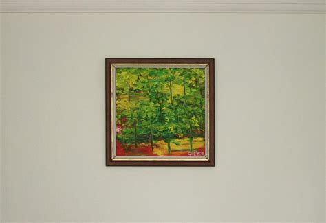 Gunnar Greiber Trees 1960s Oil On Panel Framed For Sale At Pamono