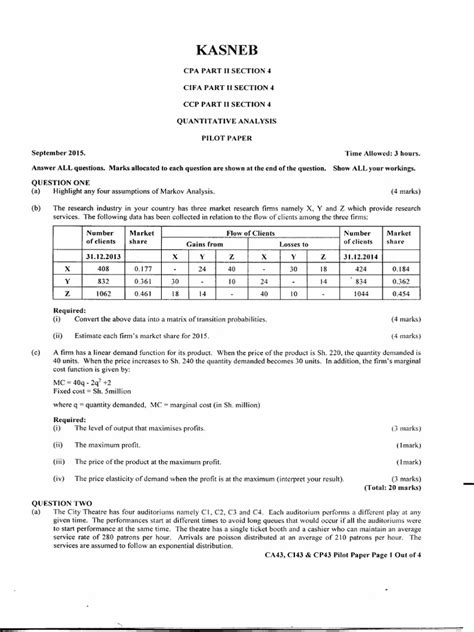 2015 Quantitative Analysis Pilot Pdf
