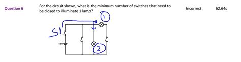 Question 6 For The Circuit Shown What Is The Minimum Number Of