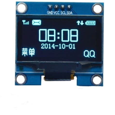 Jual 1 3 OLED LCD LED Display Module Blue Color IIC I2C 128X64 For Arduino Jakarta Barat