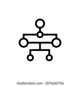 Workflow Process Icon Vector Logotype Stock Vector Royalty Free Shutterstock