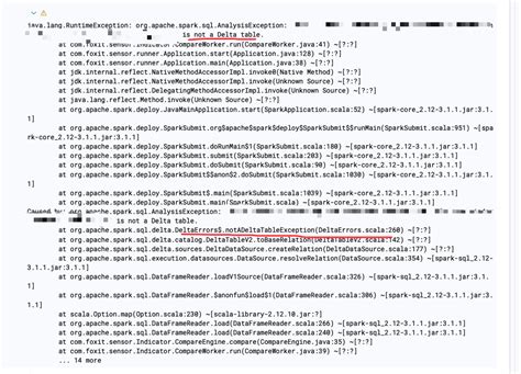 reading the delta lake table will occasionally report that the table does not exist[bug] · issue