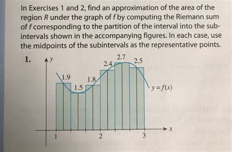 Solved In Exercises 1 And 2 Find An Approximation Of The
