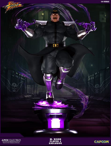 Pcs M Bison Statue Photos And Order Info Street Fighter Ultra 1 4 Gamer Toy News