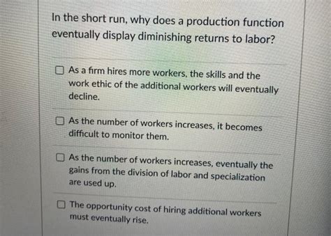 Solved If Average Variable Costs Increase As Output