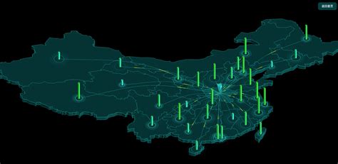 Webgl 3d地图可视化实例 完竣世界
