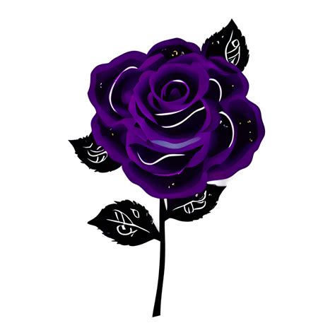 Dark Purple Roses Background