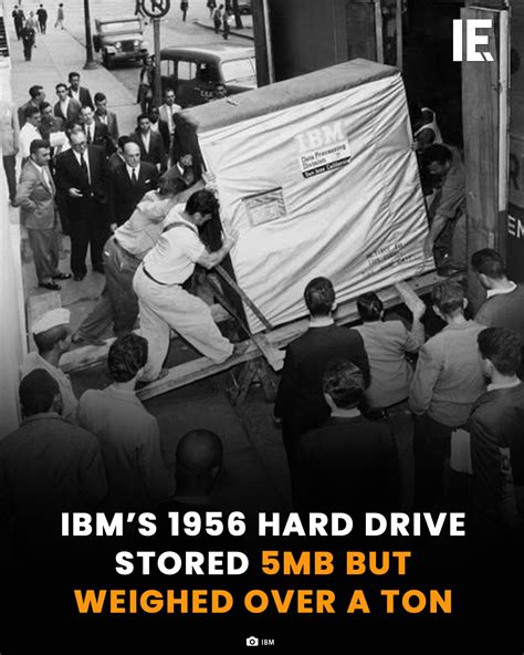 Interesting Engineering In 1956 Ibm Introduced The 305 Ramac The First Commercial Computer