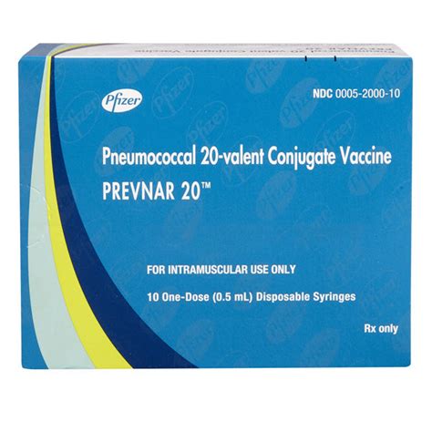 Prevnar 20 Pneumococcal 20 Valent Conjugate Vaccine Diphtheria Crm197