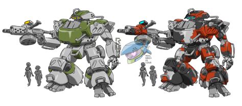 Smech Type 97 Rhino Commission By Jaromcswenson On Deviantart