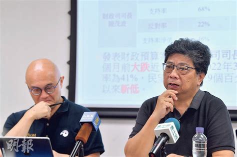 陳茂波楊潤雄民望大挫 民研本月調查 高官支持淨值普遍跌 20240329 港聞 每日明報 明報新聞網