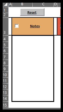 Excel Removing Thick Border When Activex Checkbox Is Not Checked
