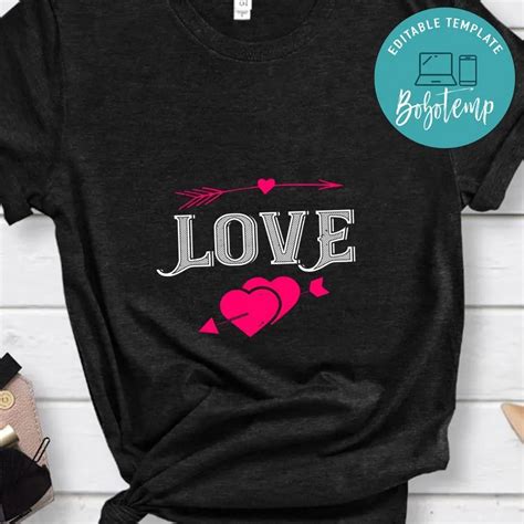 Love Valentines Day T Shirt Bobotemp