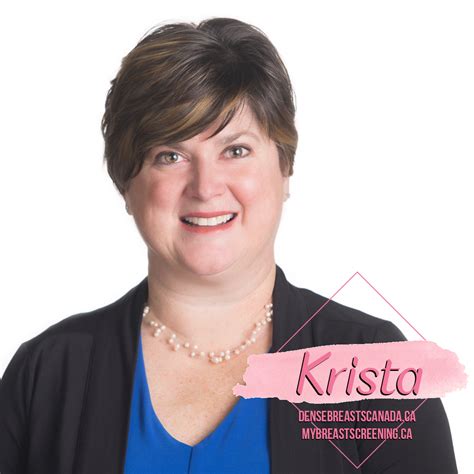 Krista Dense Breasts Canada