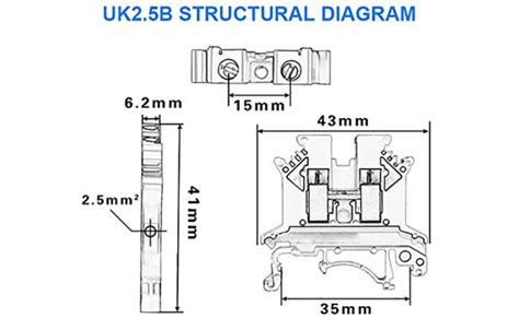 Feed Through Terminal Block Din Rail Terminal Block