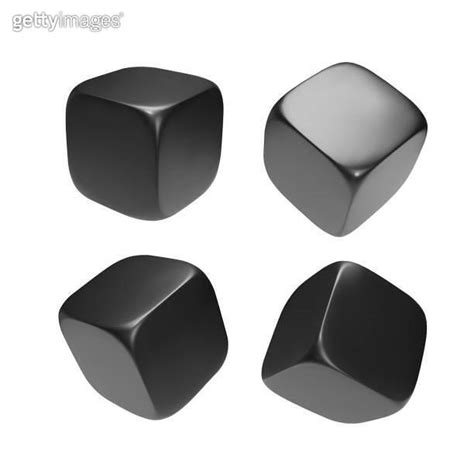 Black Realistic 3d Cube 이미지 2155482331 게티이미지뱅크