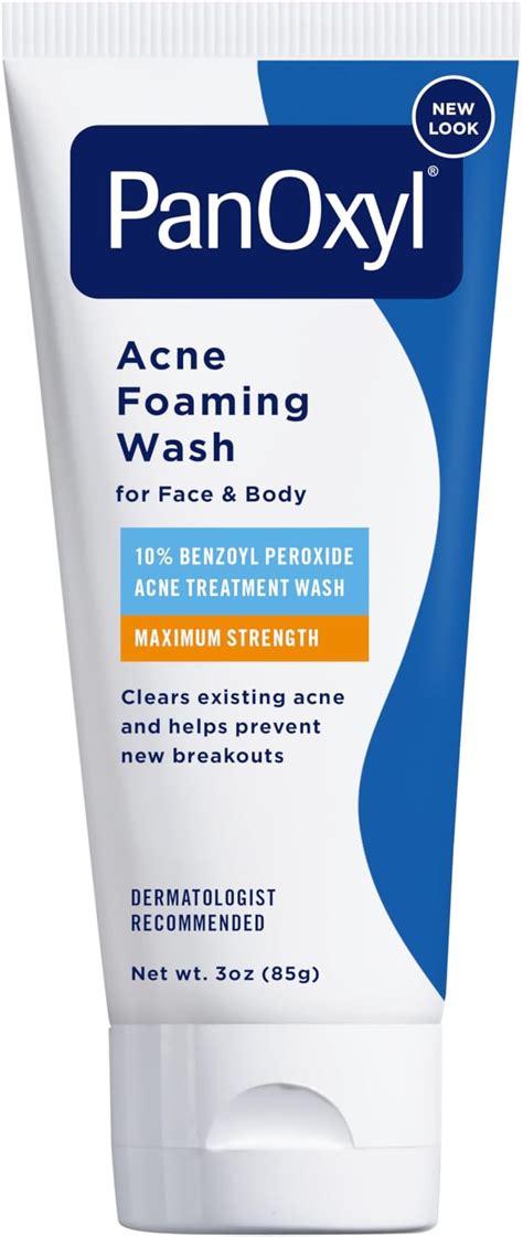 Panoxyl 10 Acne Foaming Wash 55 Ounce Pack Of 1