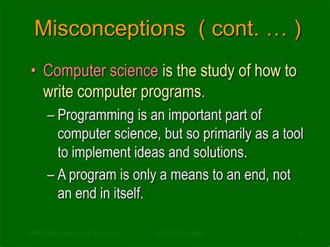 Intro To Computer Science Ppt