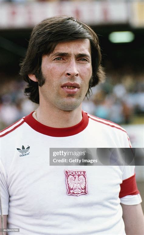 Poland Captain Kazimierz Deyna Looks On Before A 1978 Fifa World Cup