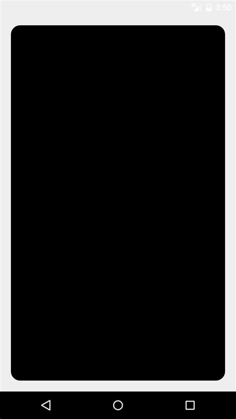 Android Make Rounded Linearlayout Stack Overflow