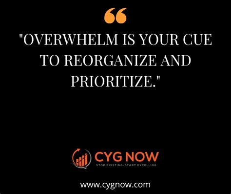 Overwhelm Is Your Cue To Reorganize And Prioritize You Wake Up With A