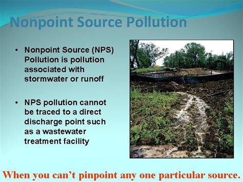 water pollution point source vs nonpoint source pollution