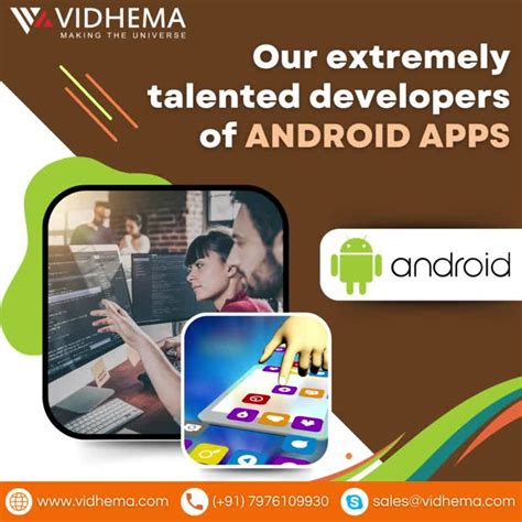 Vidhema Technologies On Linkedin Android Androidappdevelopers Androidappdevelopment Androidapp
