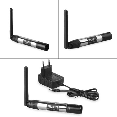 Alien 2 4g Ism Dmx512 Dfi Controller Wireless Transmitter 3 Pin Xlr For Dmx Stage Lights
