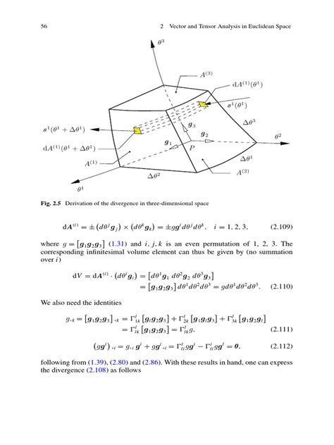 S G G G 56 2 Vector And Tensor Analysis In Euclidean Space Pdf