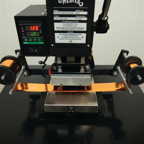 Hot Foil Leather Stamping Machine Weaver Leather Supply