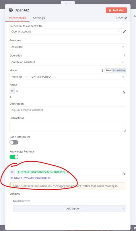 Referenceing Files And Feeding It To Openai Assistant Questions N8n