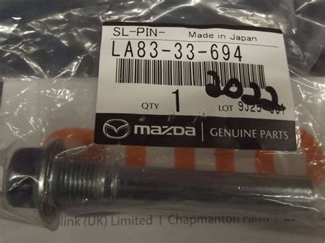 Brake Caliper Slider Pin Front Lower Bongo All Models Genuine Mazda