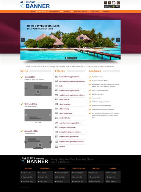 All In One Slider Responsive Jquery Slider Plugin By Lambertgroup