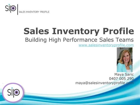 Sip Presentation 2012 Ppt