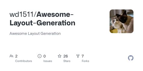 Github Wd1511awesome Layout Generation Awesome Layout Generation