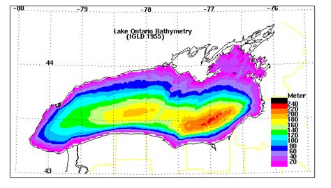 Lake Ontario Depth Map Explore The Depths Of The Great Lake